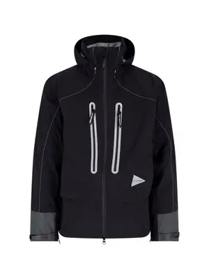 AND WANDER Waterproof Jacket "pertex® Shield - Black