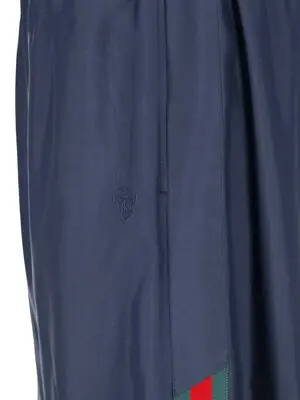 Gucci Technical Silk Poplin Trousers