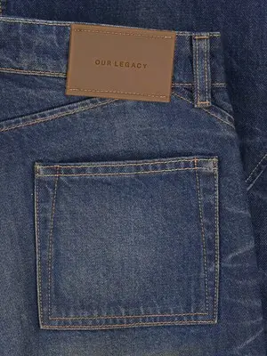 Our Legacy Flared Jeans "moto Cut - Blue