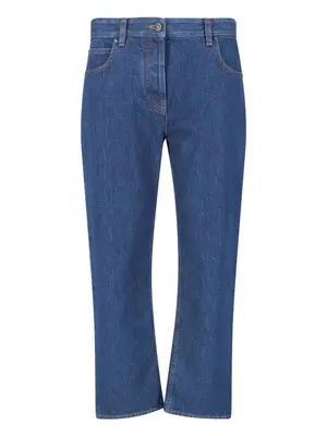 The Row Contrast Stitching Bottoms For Women