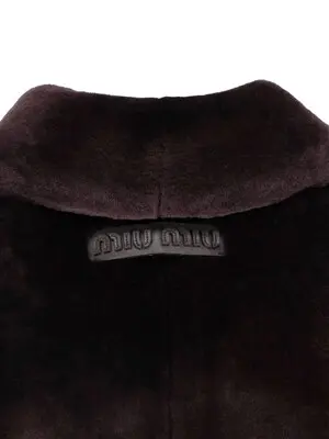 Miu Miu Shearling And Knit Blouson