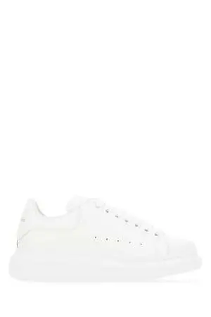 Alexander McQueen Leather Sneakers - White