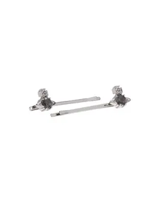 VIVIENNE WESTWOOD Set 2 Hair Clips "orb