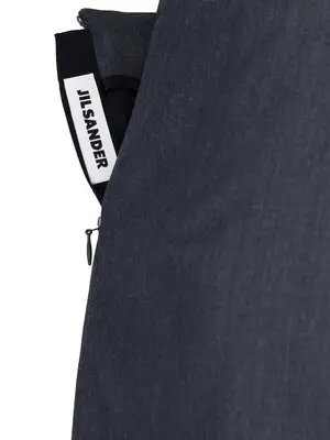 JIL SANDER Wool Fil-à-fil Skirt