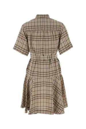 Burberry Embroidered Viscose Blend Dress