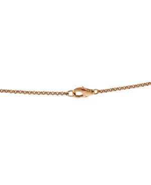 CARTIER Entrelaces Pendant Necklace 18k Rose Gold
