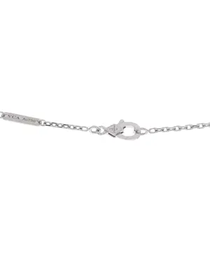 VAN CLEEF & ARPELS Two Butterfly Pendant Necklace 18k Gold And Diamonds