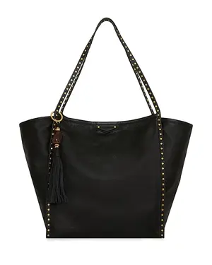 Rebecca Minkoff Dylan Large Studded Leather Tote - Black