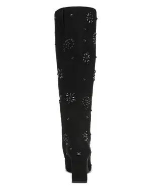 Sam Edelman Sylvia Bloom Beaded Knee High Boots