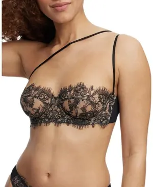 SKARLETT BLUE Entice Strapless Multi-way Underwire Bra - Black/nylon