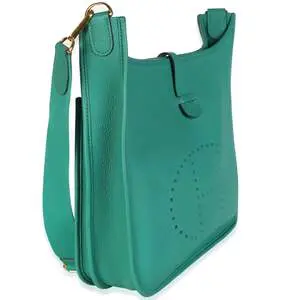 Hermès Vert Vertigo Clemence Evelyne Iii 29 Ghw - Green