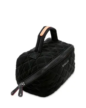 Mz Wallace Metro Accordion Quilted Cosmetic Pouch
