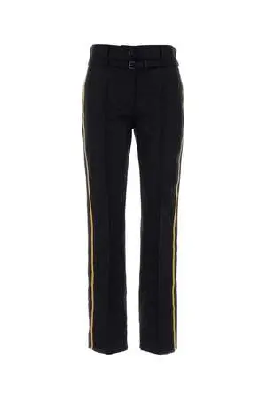 Dries Van Noten Midnight Wool Persy Pant - Blue