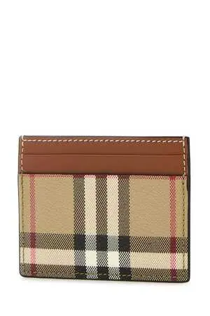 Burberry Printed Canvas Card Holder
