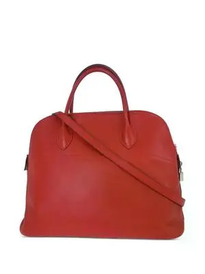 Hermès 35 2007 Bolide Handbag - Red
