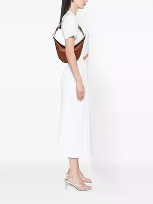 Loewe 2022 Small Leather Luna Hobo Satchel