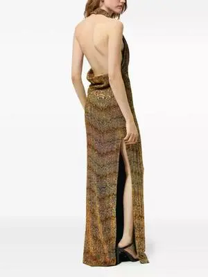 Missoni Sequin-embellished Halterneck Dress