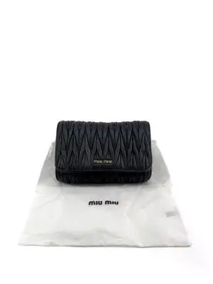 Miu Miu 2010-2026 Matelasse Nappa Flap Crossbody Bag