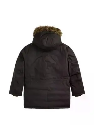 Ralph Lauren Faux-fur Trim Hooded Coat