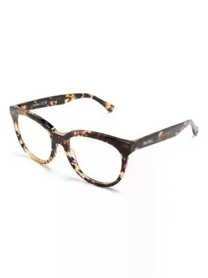 Max Mara Tortoiseshell Cat-eye Frame Sunglasses
