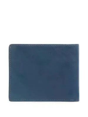PIQUADRO Logo-plaque Bifold Wallet - Blue