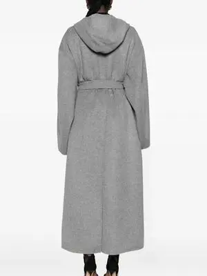 Sportmax Hooded Belted Coat
