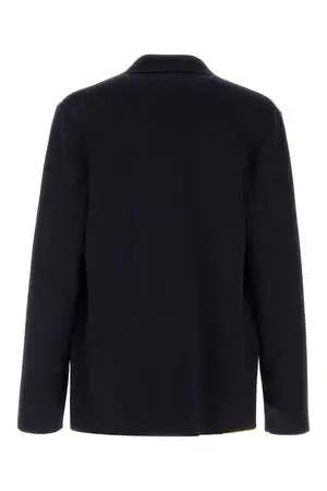 Fendi Midnight Stretch Wool Blend Blazer