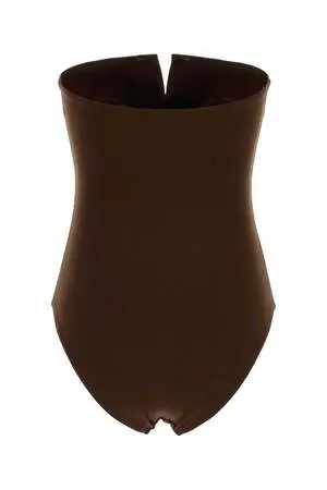 ERES Stretch Nylon Apparence Swimsuit - Brown