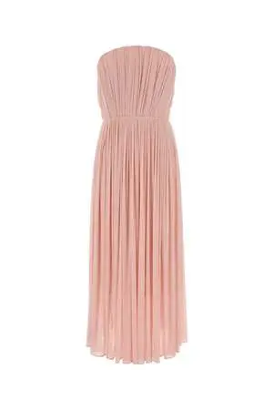 Magda Butrym Stretch Viscose Long Dress - Pink