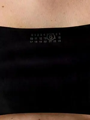 MAISON MARGIELA Dart-detail Bikini - Black