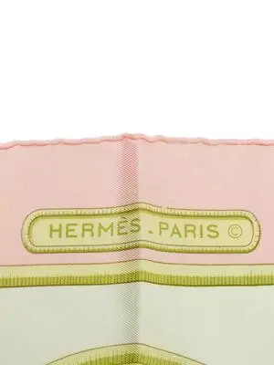 Hermès 1980-2010 Caraibes Silk Scarf 90 Scarves
