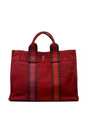 Hermès 20th Century Canvas Fourre Tout Pm Tote Bag