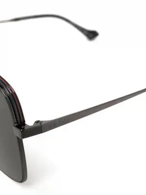 Gucci Rectangle-frame Sunglasses