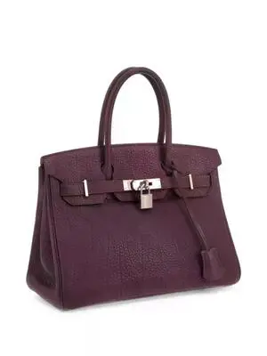 Hermès 2011 30 Birkin Tote Bag - Purple