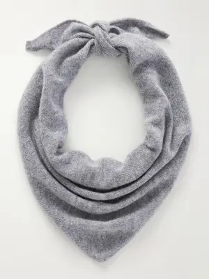 Johnstons Of Elgin Reel Cashmere Scarf - Gray