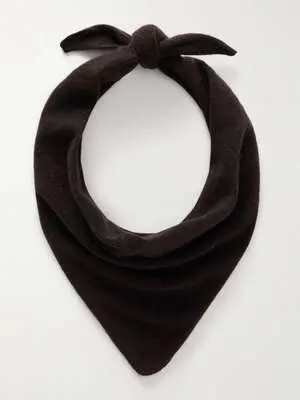 Johnstons Of Elgin Reel Cashmere Scarf - Brown