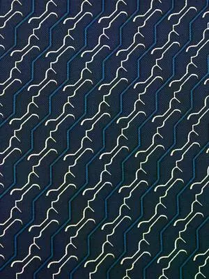 Hermès 1980-1990 Printed Pocket Square Silk Scarf Scarves