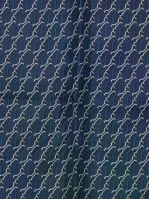 Hermès 1980-1990 Printed Pocket Square Silk Scarf Scarves