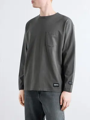 NEIGHBORHOOD Logo-appliquéd Cotton-jersey T-shirt