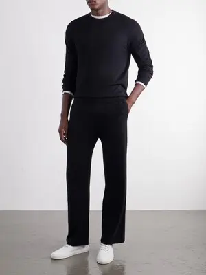 Mr P. Cashmere And Silk-blend Sweater