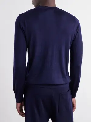Mr P. Cashmere And Silk-blend Sweater