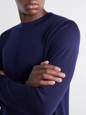 Mr P. Cashmere And Silk-blend Sweater