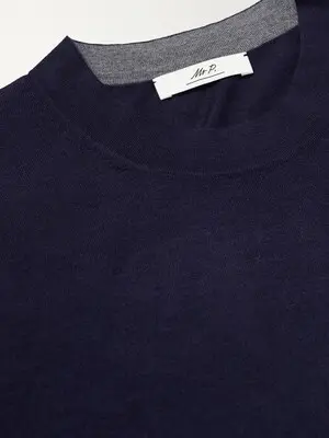 Mr P. Cashmere And Silk-blend Sweater