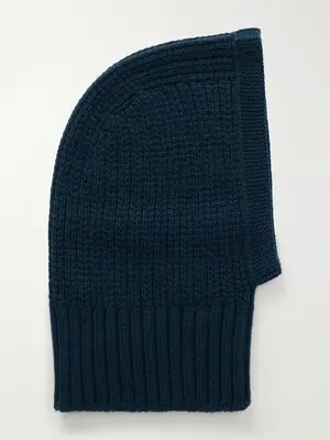 Johnstons Of Elgin Waffle-knit Cashmere Snood - Green