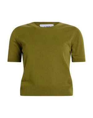 Alpha Studio Sweater Military Size Geelong Wool - Green