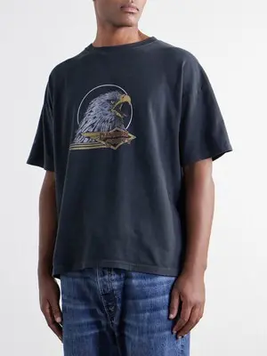 REMI RELIEF Davidson County Printed Cotton-jersey T-shirt