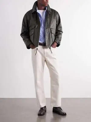 FRIZMWORKS Waxed-cotton Jacket