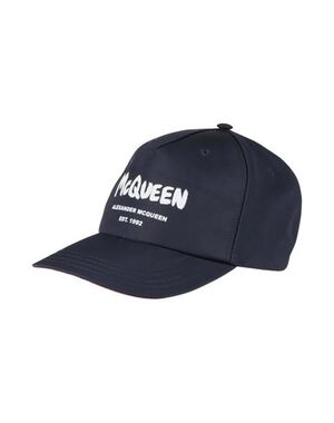 Alexander McQueen Hat Midnight Size Polyester - Blue