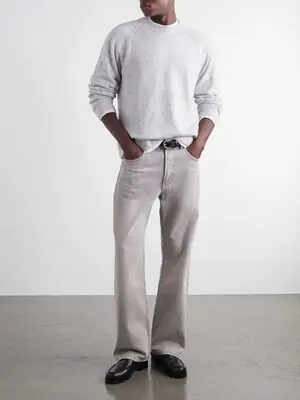 Mr P. Donagal Cashmere Knitted Sweater - Gray