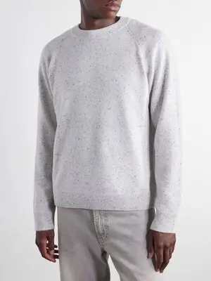 Mr P. Donagal Cashmere Knitted Sweater - Gray